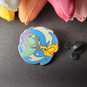 Disney | Jewelry | 425 Disney Under The Sea Band Blow Fish Pin | Poshmark